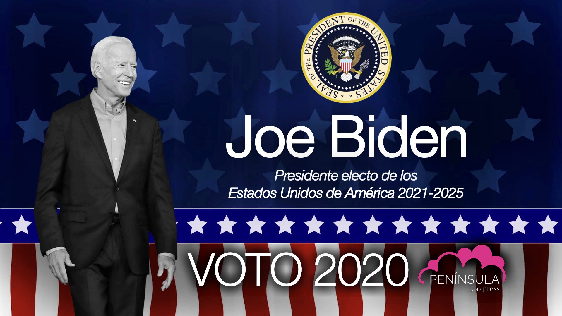 Joseph R. Biden Jr. is elected president of the U.S. - Peninsula 360 Press