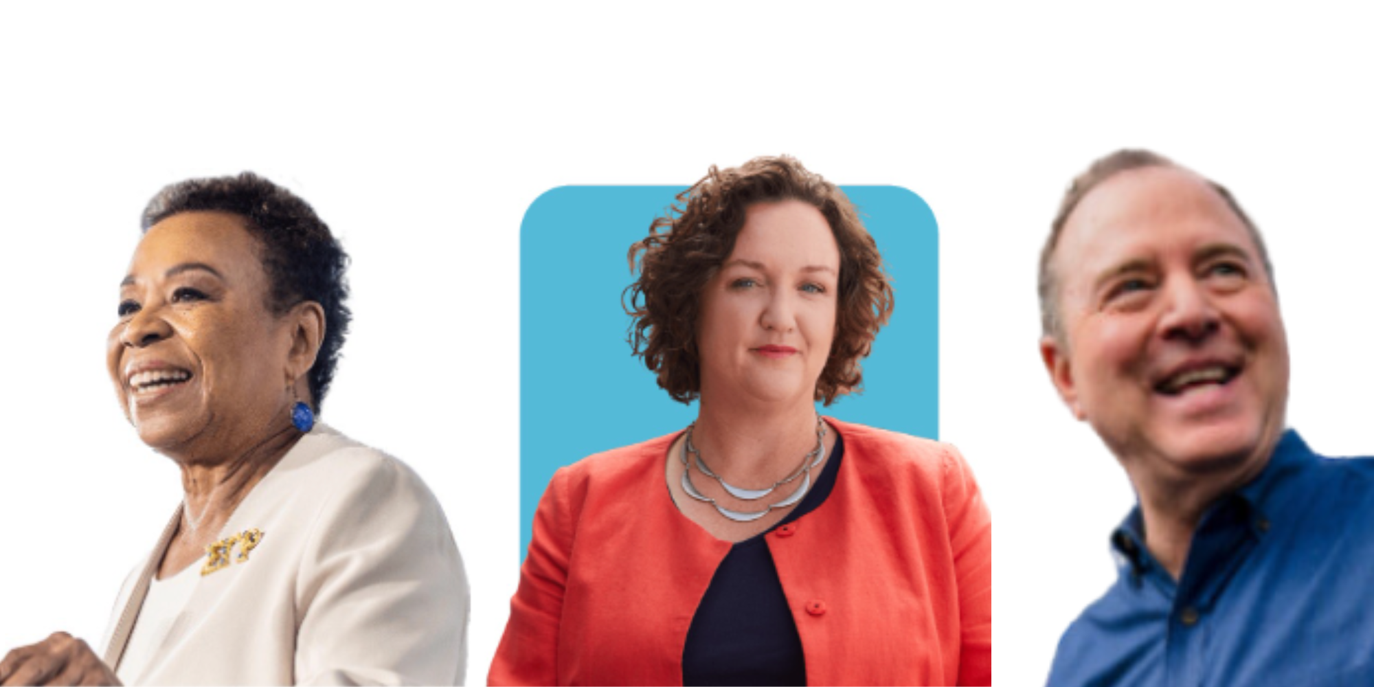 Barbara Lee, Katie Porter and Adam Schiff: California's US Senate ...